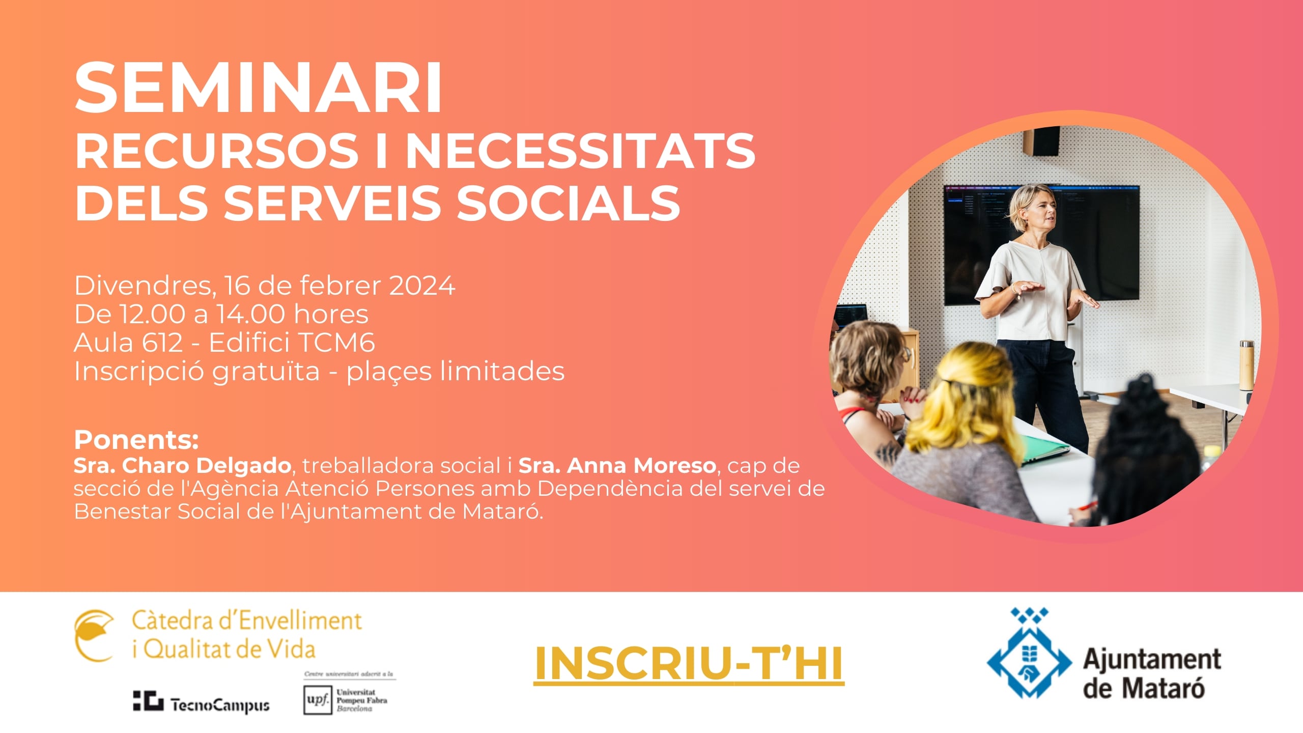 Seminari: Recursos i necessitats dels serveis socials - Càtedra d ...